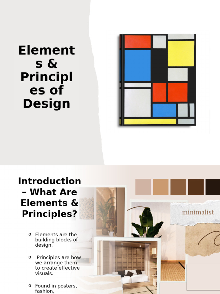Elements and Principles of Design | PDF | Pattern | Rhythm