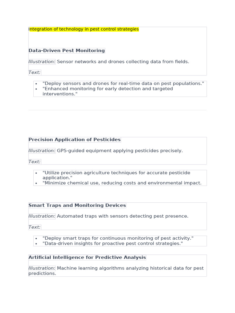 Explanation For Pest Project | PDF | Agriculture | Pesticide