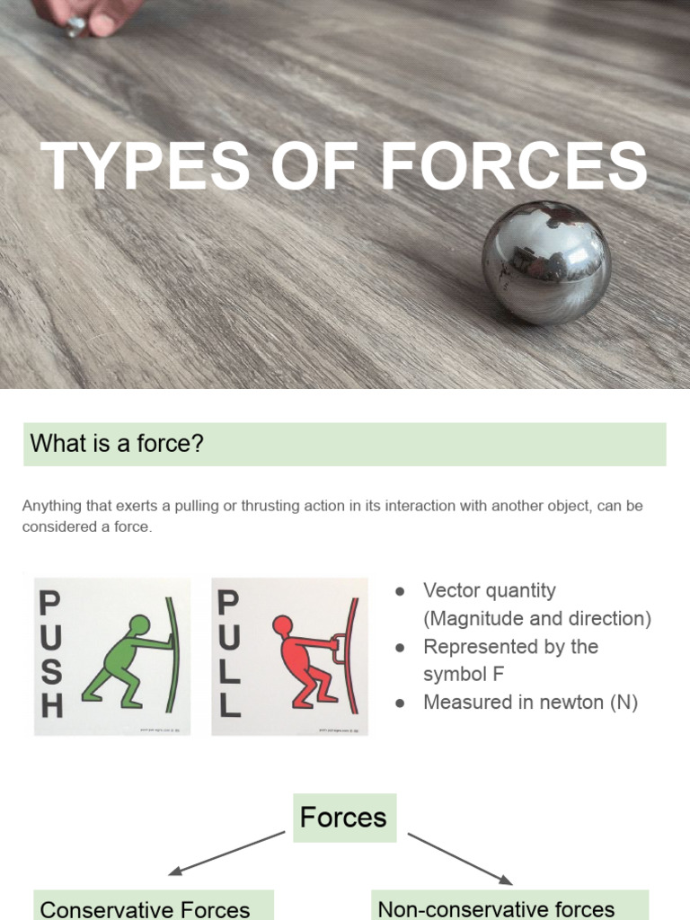 Understanding Types of Forces in Physics | PDF | Force | Friction