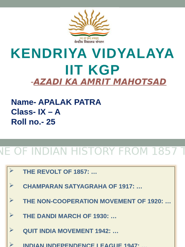 AP PPT Azadi | PDF | Mahatma Gandhi | Indian Independence Movement