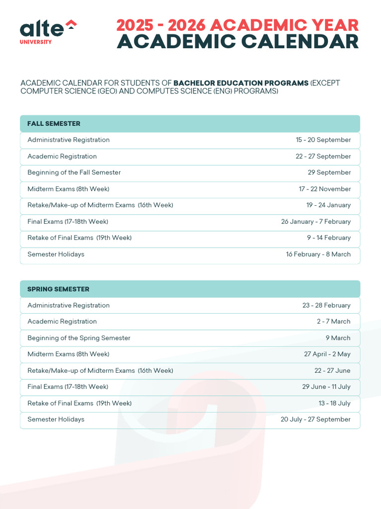 Academic Calendar. | PDF | Academic Term | Schools