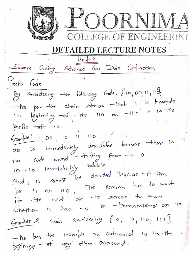 Prefix Code and Huffman Code | PDF