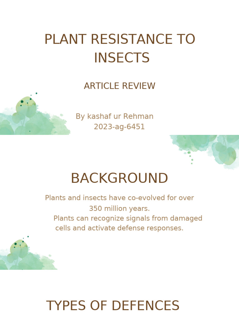 Plant defense article _20251020_213417_0000 | PDF | Biology | Organisms