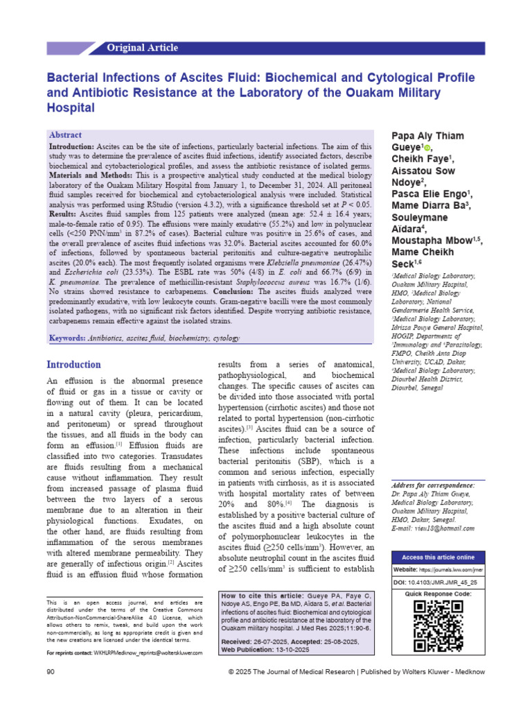 bacterial_infections_of_ascites_fluid__biochemical.5 | PDF | Medical ...