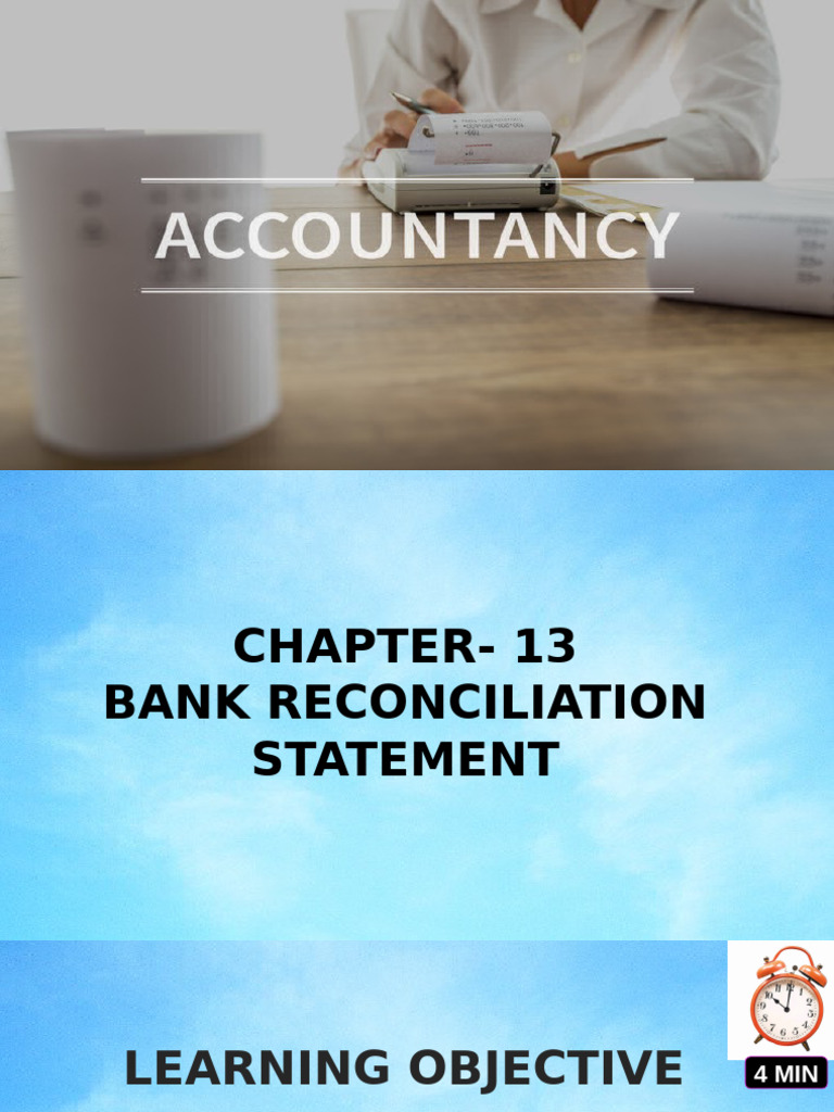 Bank Reconciliation Statement | PDF | Banks | Cheque