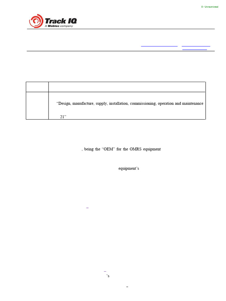 Queries RCD From Ms TRACK IQ For OMRS Tender | PDF | Arbitration | Damages