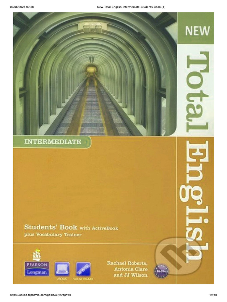 New Total English Intermediate Book | PDF