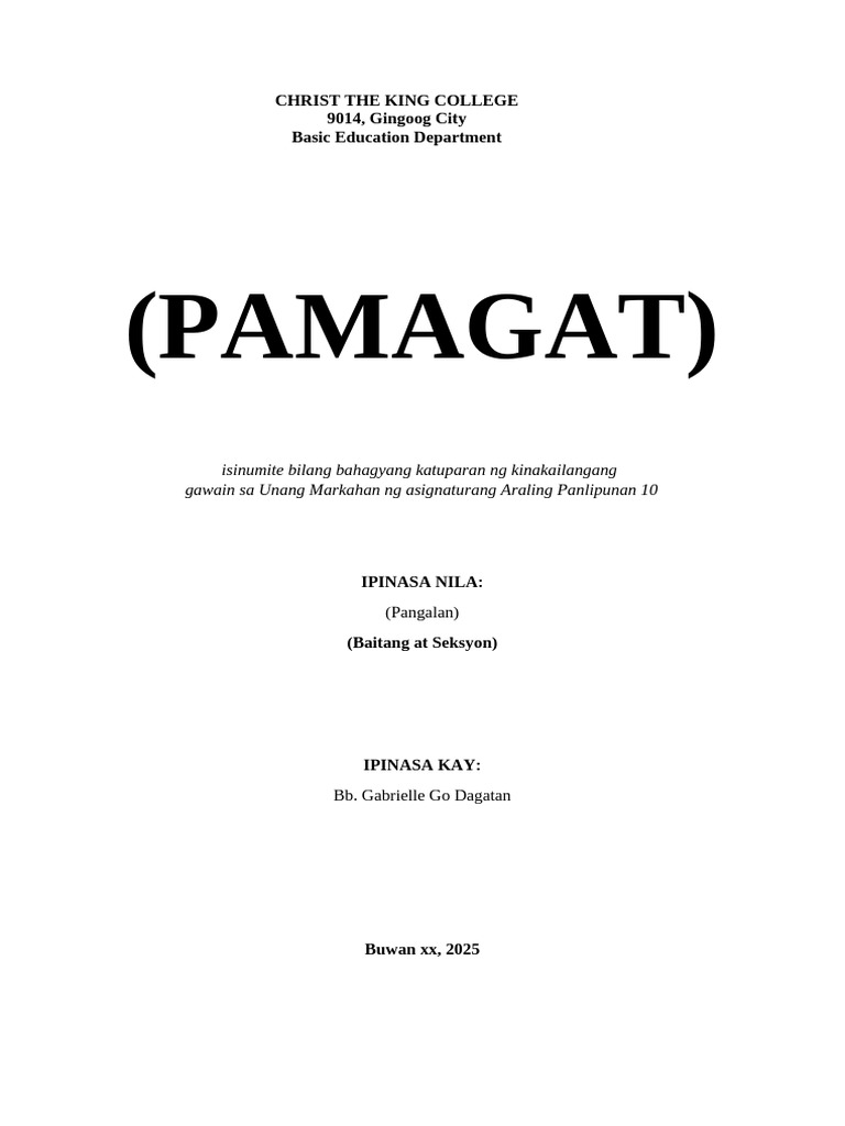 CBDRRM - Final | PDF