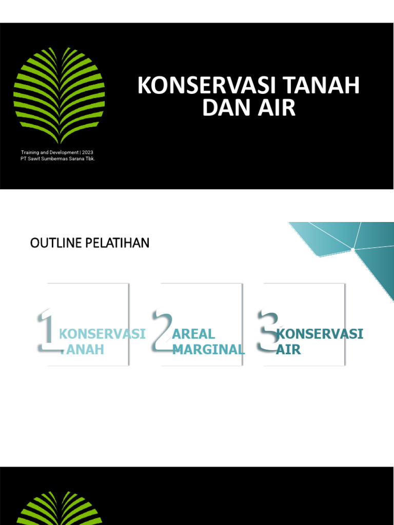 Pelatihan Konservasi Tanah dan Air 2023 | PDF