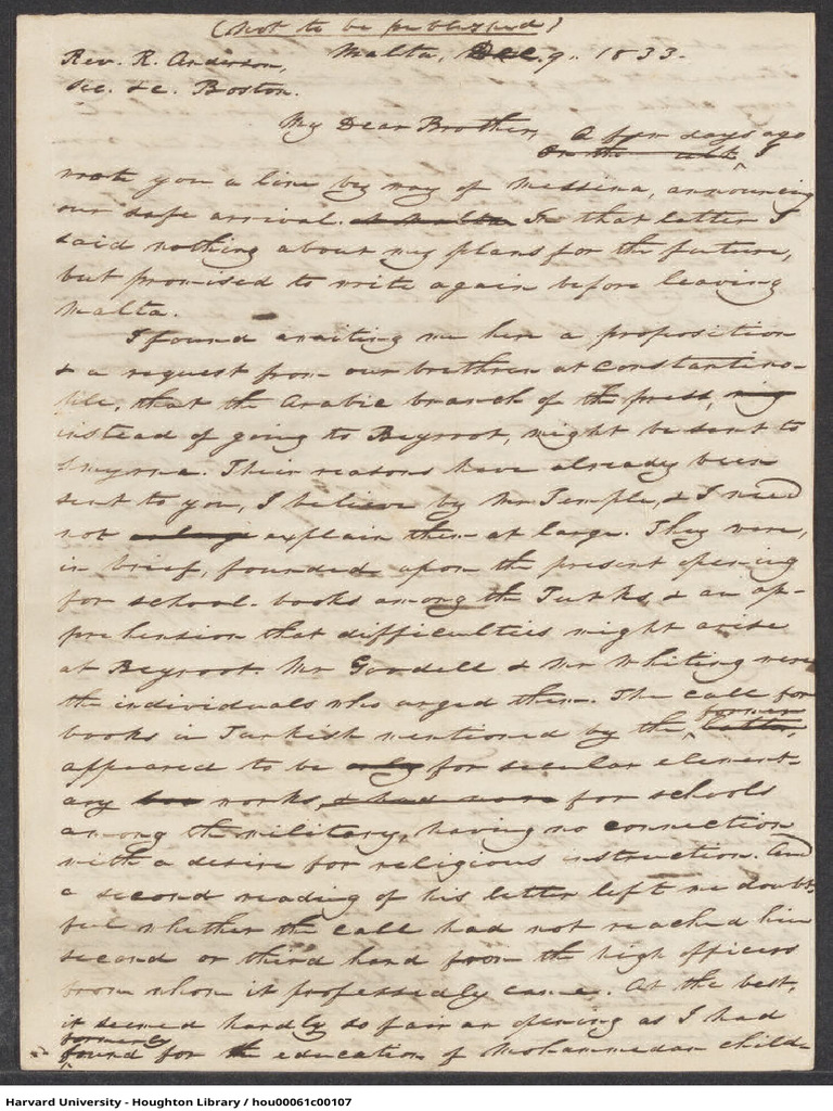 3-31-40-Letters to Various Correspondents, 1826-1856., 1826-1856 ...