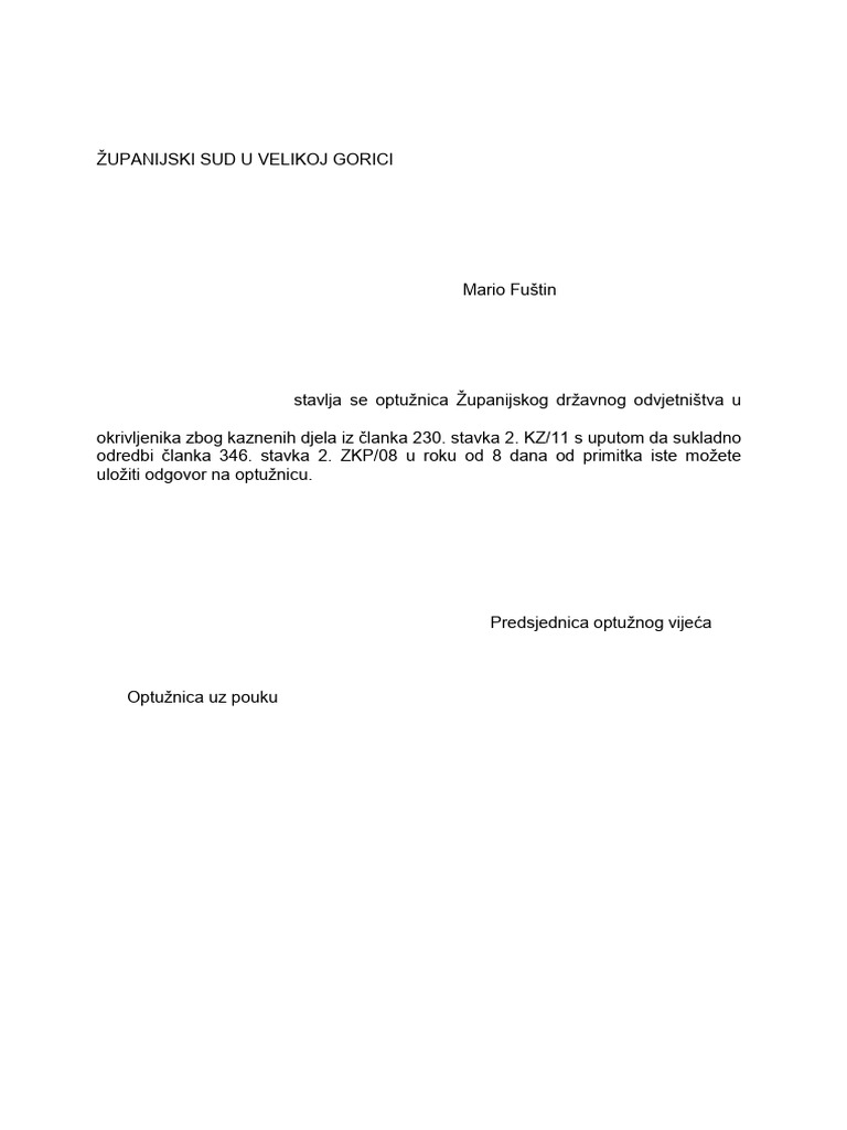 Dopis | PDF