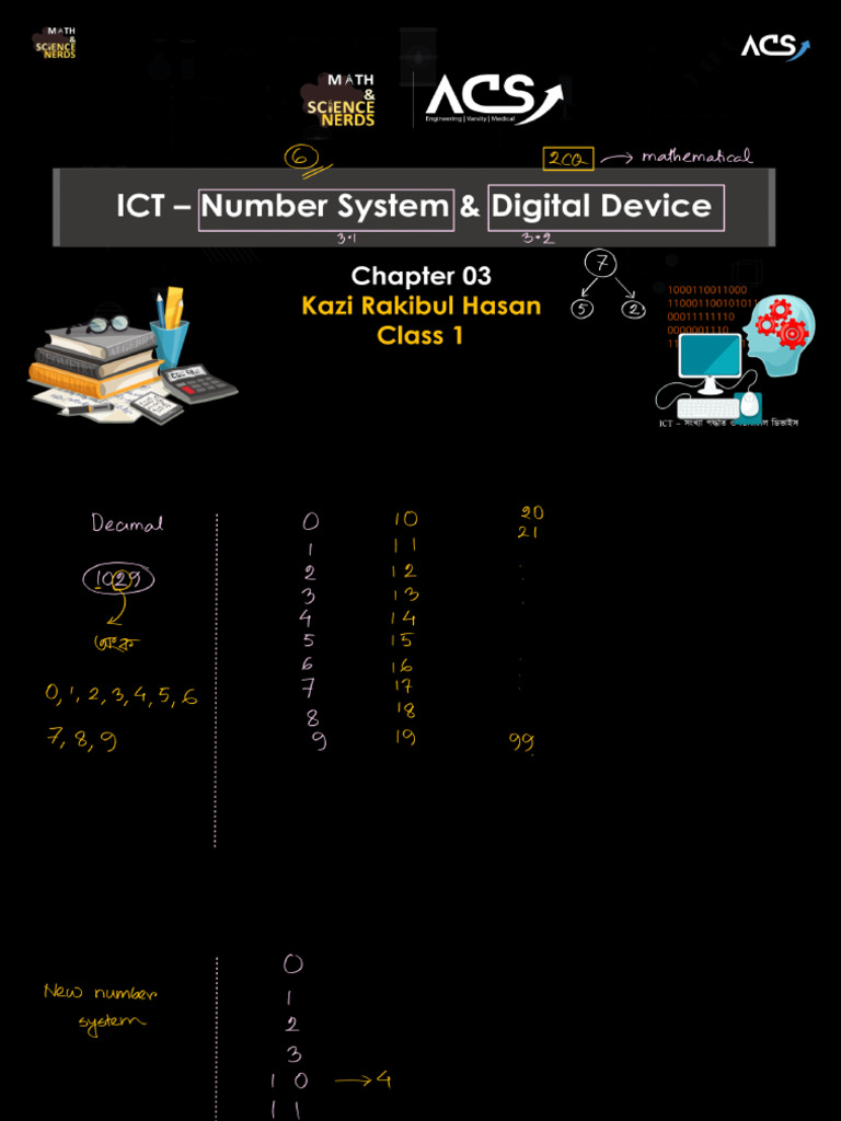 Chapter 3 Class 1 Note | PDF