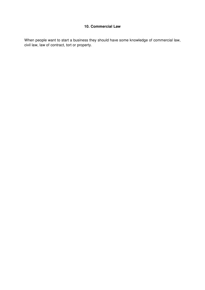 Commercial Law | PDF