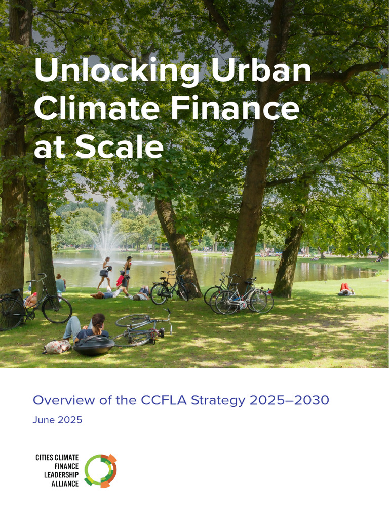 CCFLA 2025 2030 Strategy | PDF | Climate Resilience | City