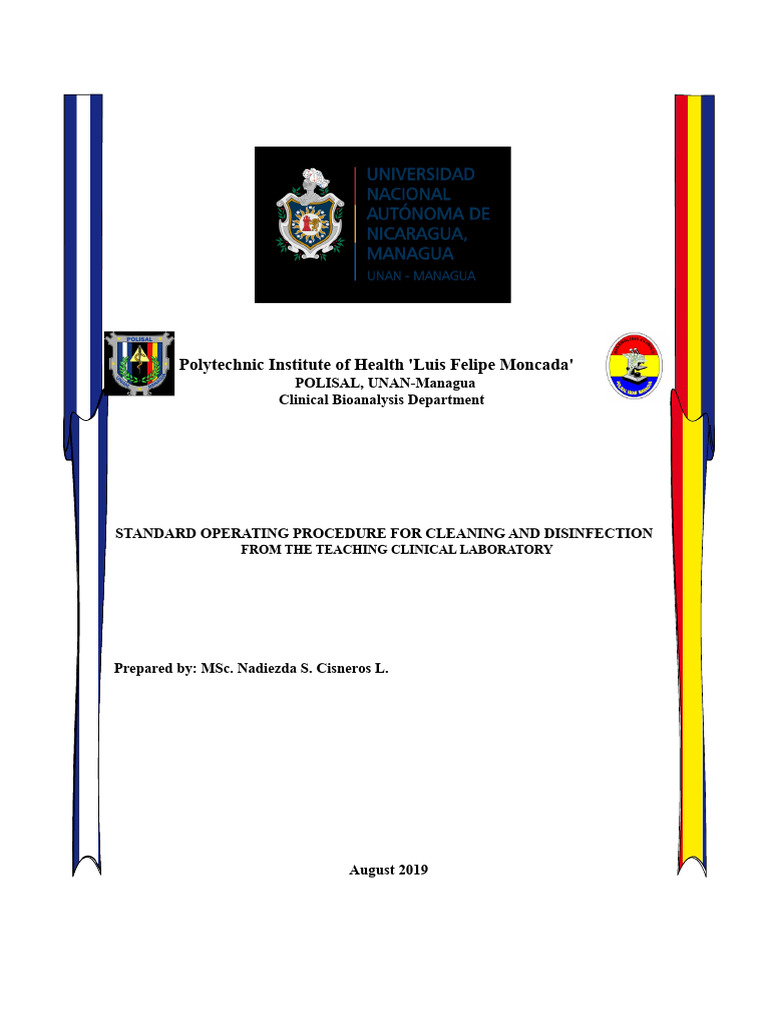 Laboratory Cleaning Standard Operating Procedure | PDF | Chlorine ...