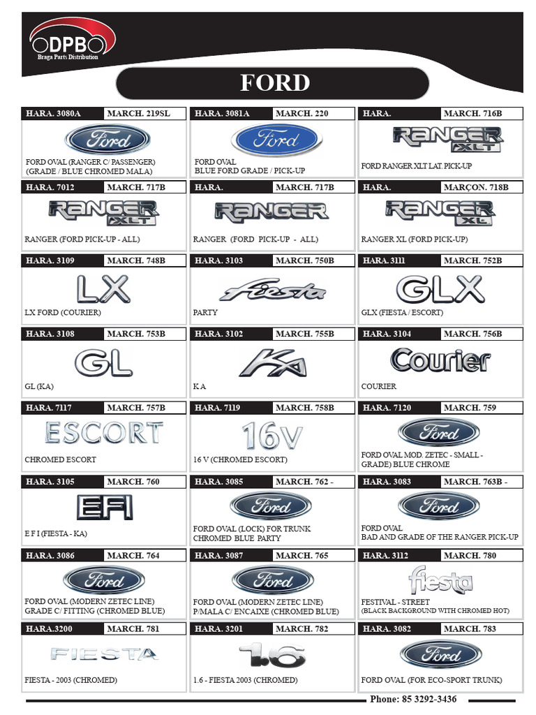 Ford Catalog 2020 | PDF | Ford Motor Company | Sedans