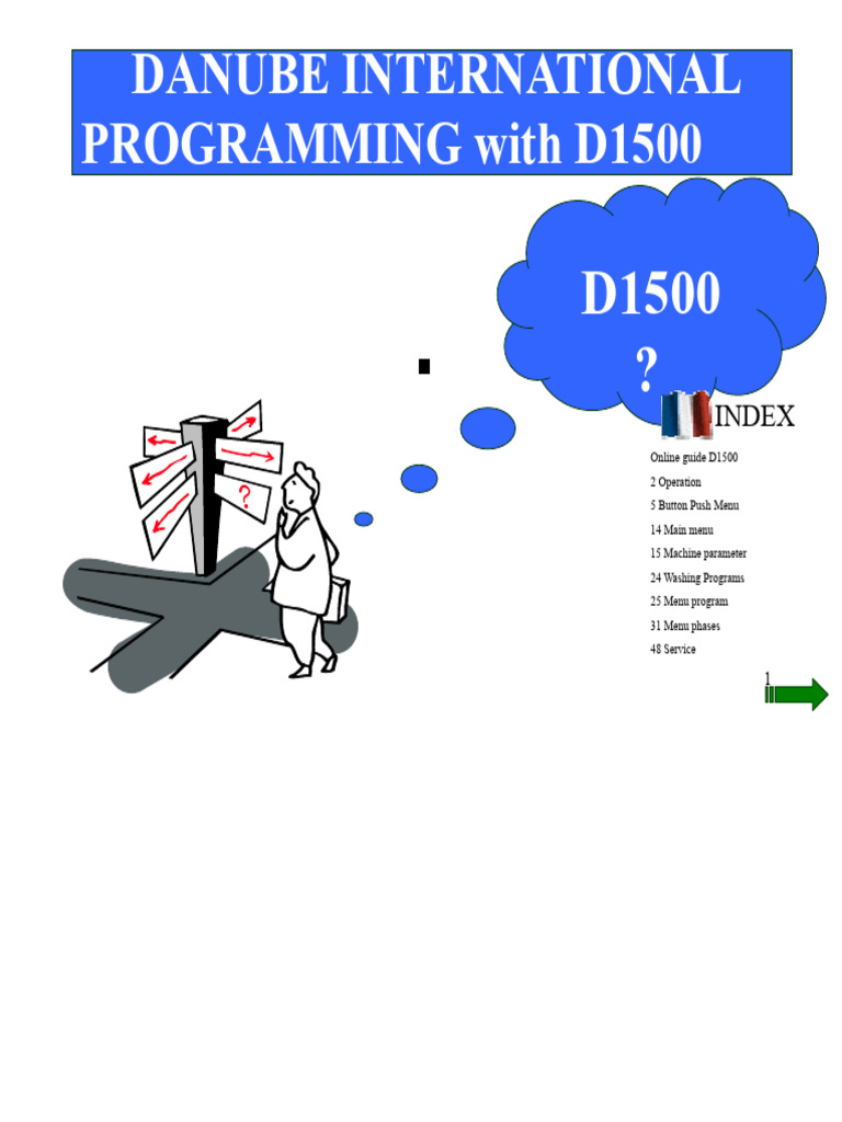 D1500 Washing Machine Programming Guide | PDF | Washing Machine | Pump