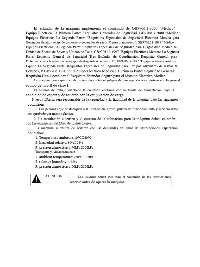 Manual de Servicio Rayos X TR300A | PDF | Ingenieria Eléctrica | Rayo X