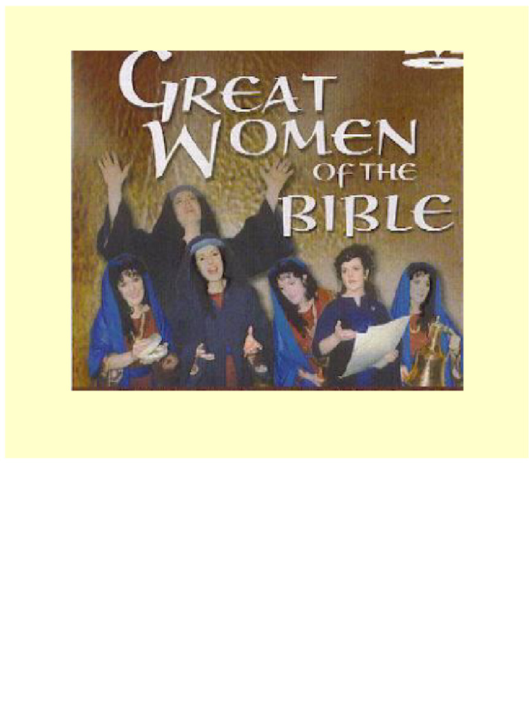 Mujeres de La Biblia PDF | PDF