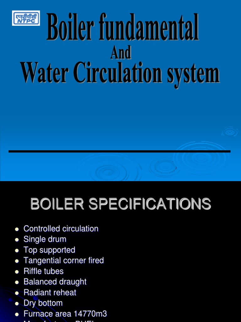 Boiler Fundamental & Water Circulation System Mdified | PDF | Furnace ...