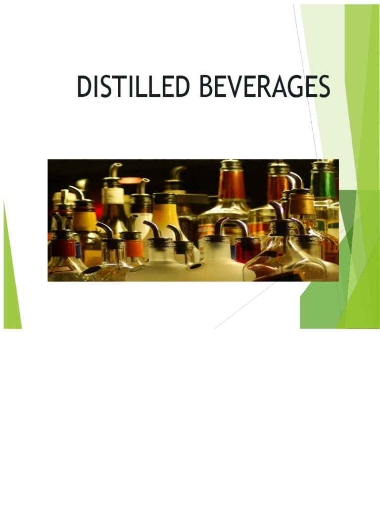 Distilled Beverages | PDF | Whisky | Alcoholic Beverages