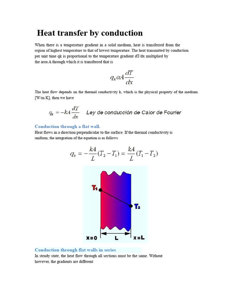 Thermal Resistance | PDF | Thermal Conduction | Heat Transfer