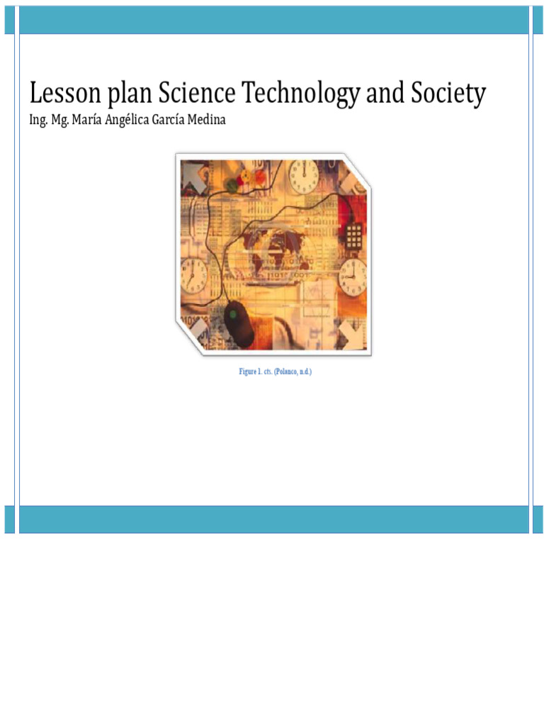 Science, Technology, and Society Lesson Plan | PDF | Science | Society