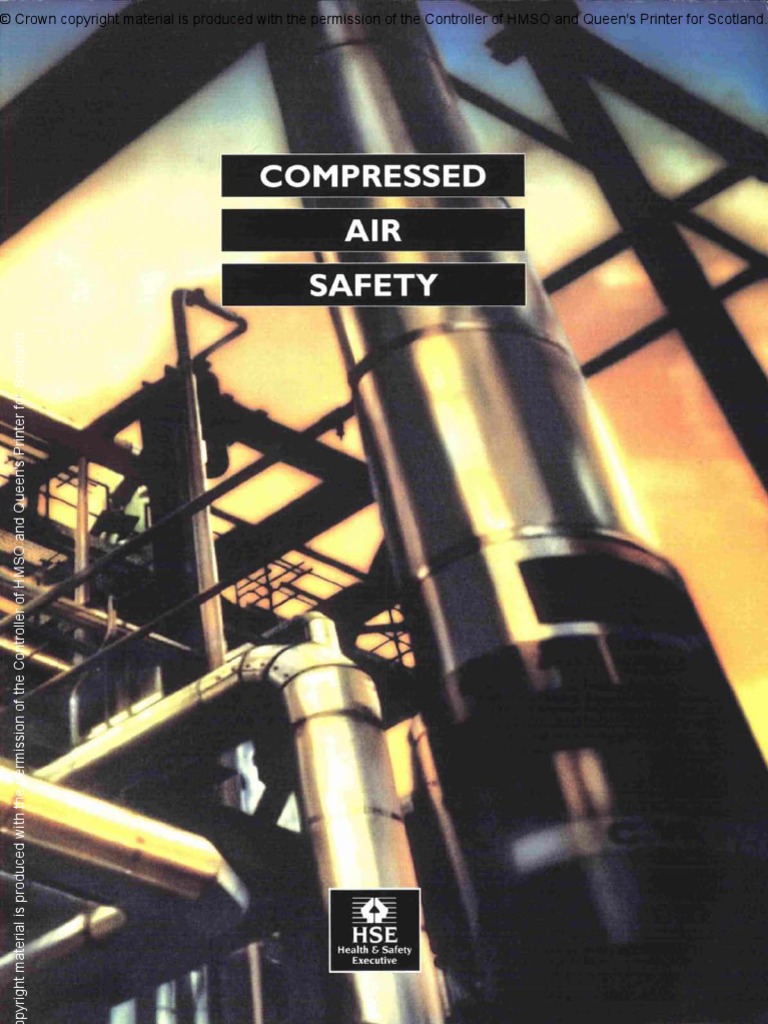 Compressed Air Safety (Hsg39) | PDF | Gas Compressor | Clothes Dryer