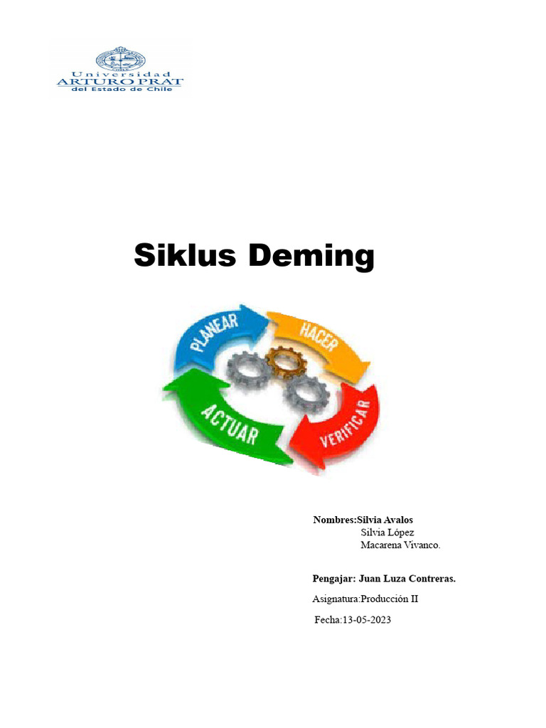 Kerja Siklus Deming | PDF