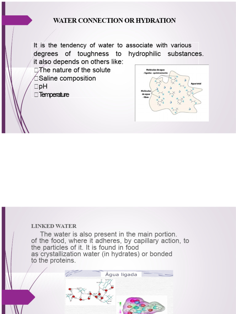 Bound Water | PDF