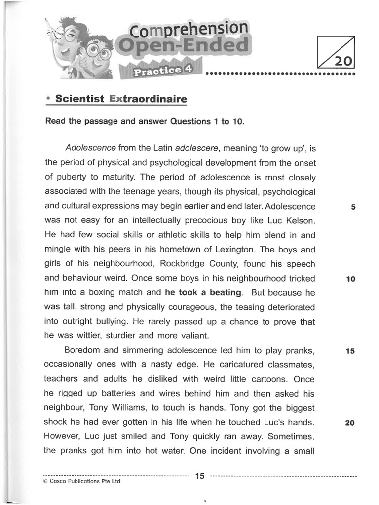 Comprehension 2 Pdf