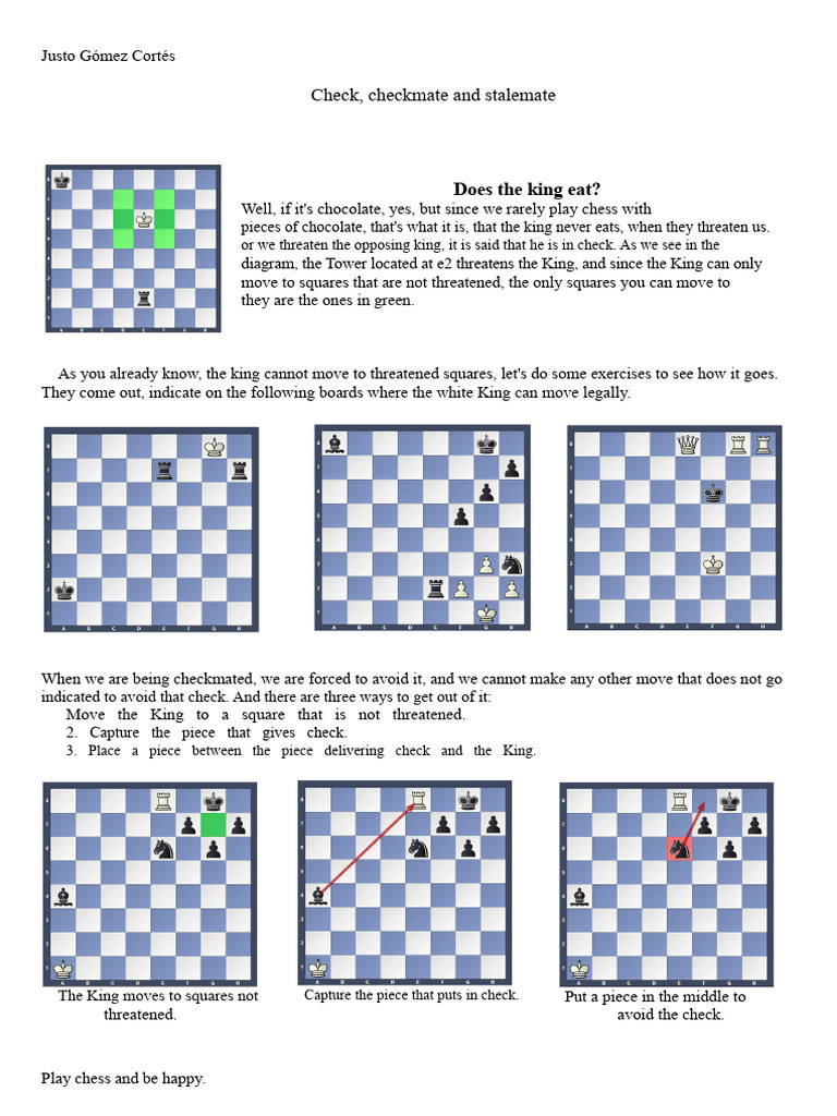 Checkmate | PDF | Chess | Abstract Strategy Games