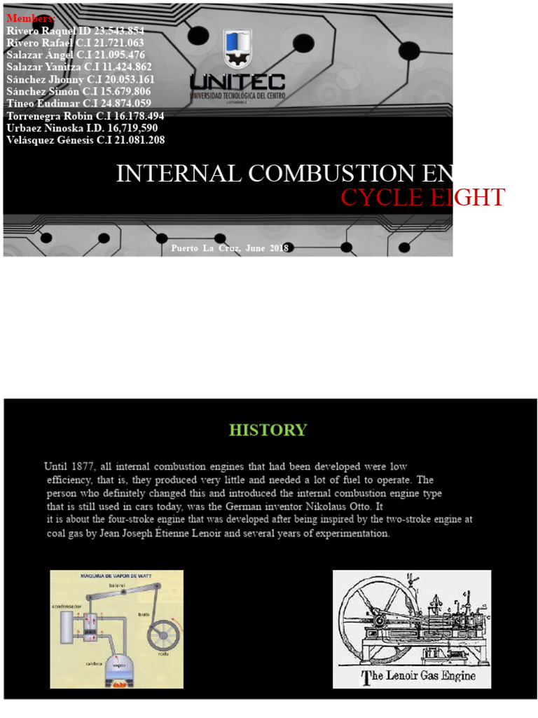 Otto Cycle Slides | PDF | Internal Combustion Engine | Engines