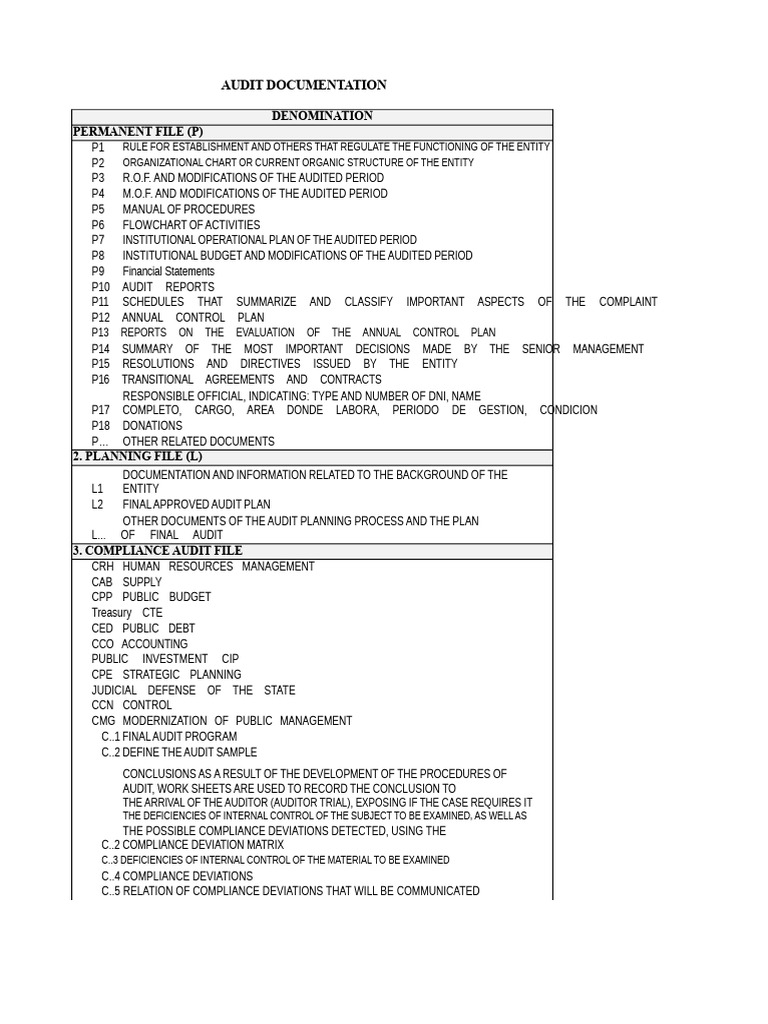 Working Papers Template | PDF | Audit | Accounting