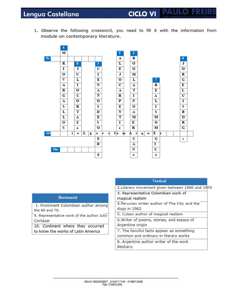 Latin American Crossword Boom | PDF | Latin American Literature | Chess ...
