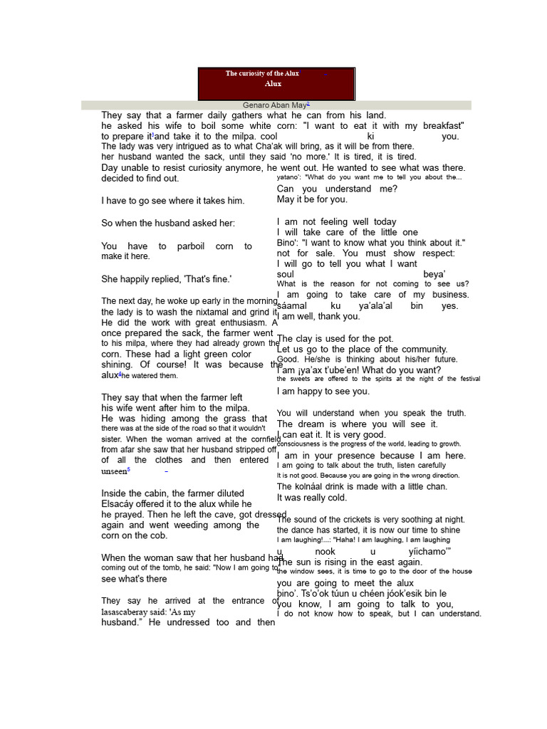 Maya Tales | PDF
