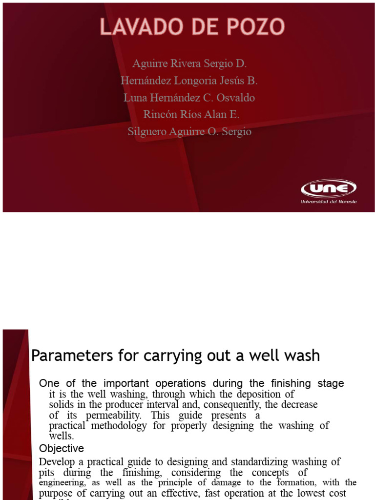 Well Washing | PDF | Viscosity | Fluid Mechanics