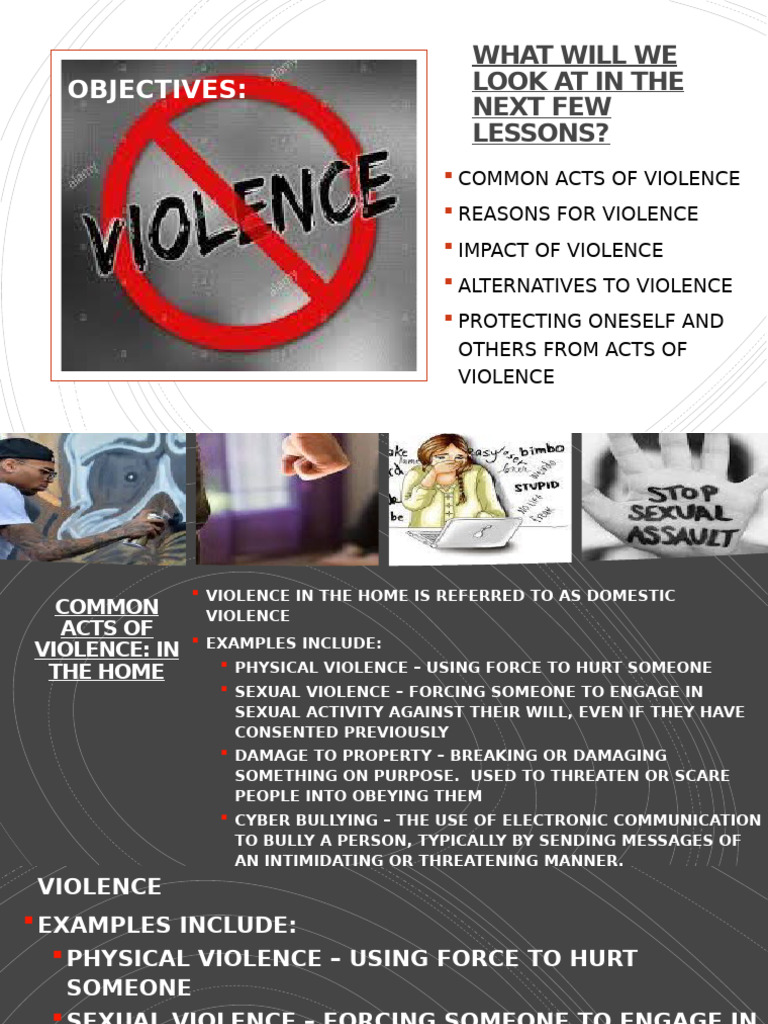 Health & Safety Issues Related To Violence | PDF | Violence | Bullying