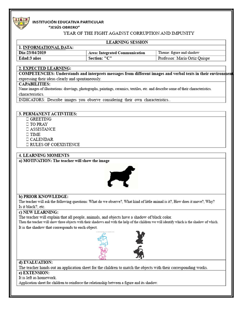 Sessions of the Month of April JO | PDF | Learning | Teachers