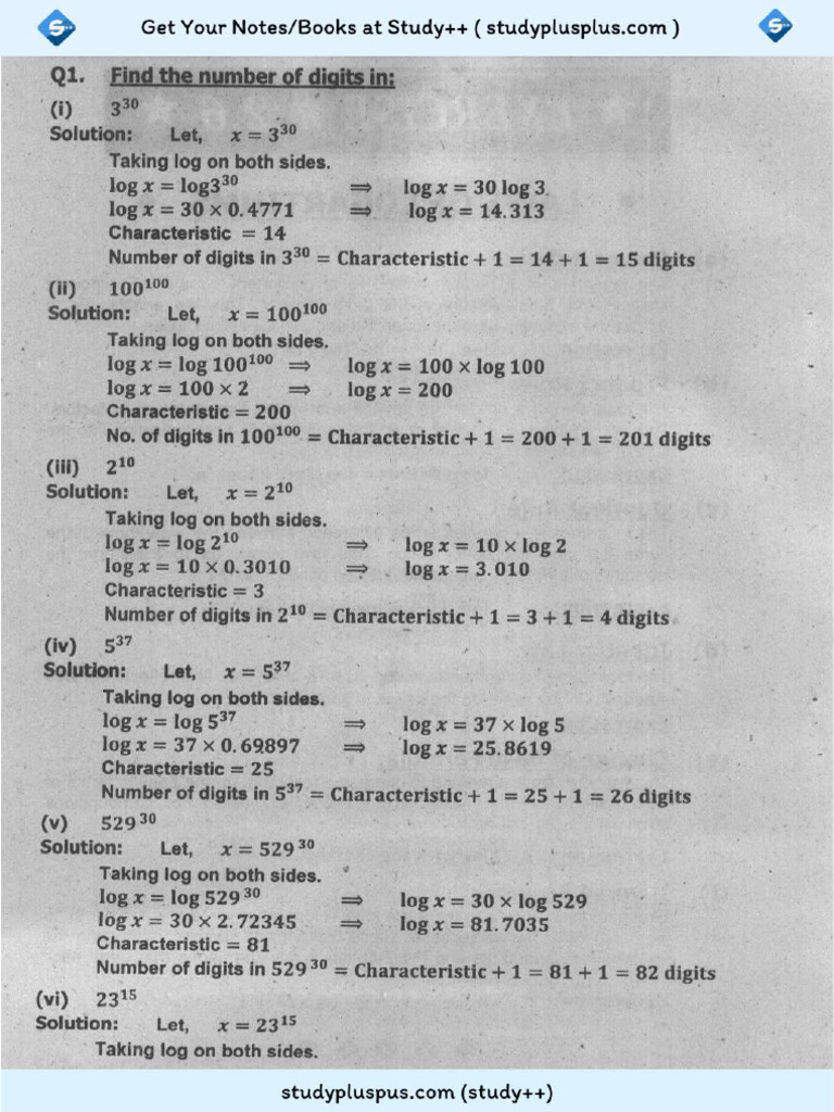 Fbise 9 Maths 2.6 | PDF