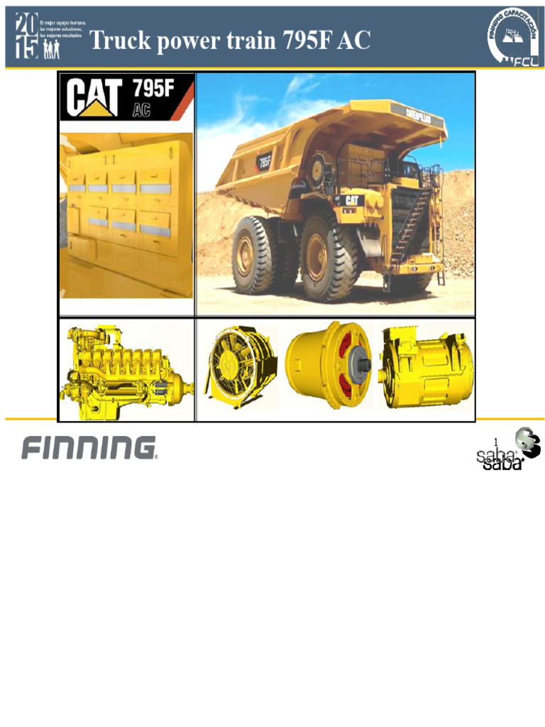 Power Train Truck 795F Ac | PDF | Rectifier | Electric Motor