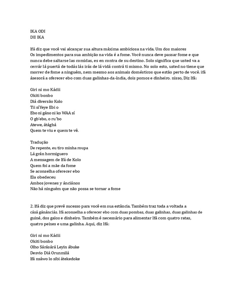 5 Ika Odi Inglês | PDF