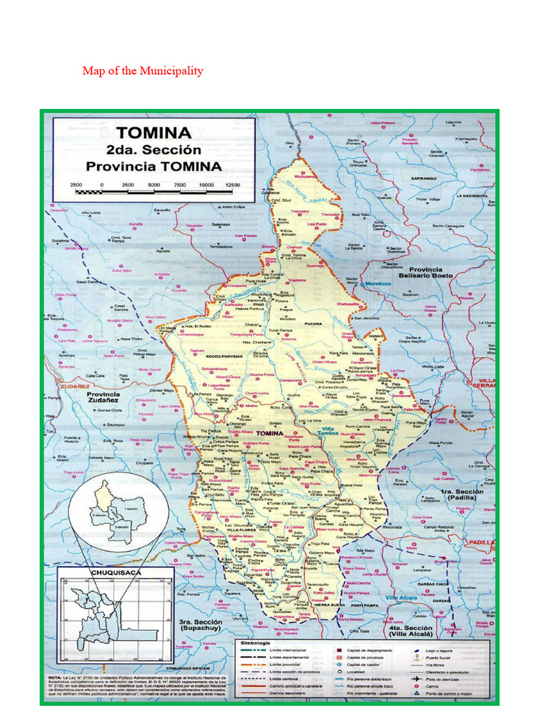 Tomina | PDF | Bolivia