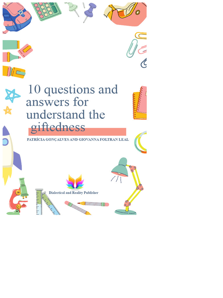 10 Questions and Answers To Understand Giftedness PDF | PDF ...