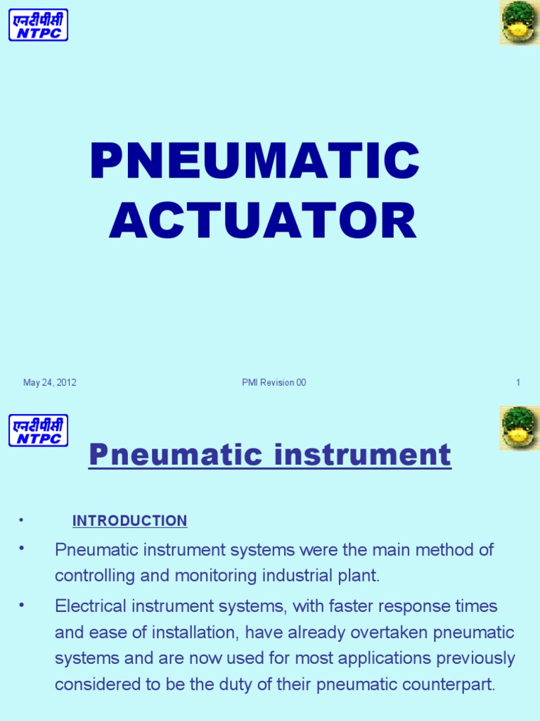Overview of Pneumatic Instruments | PDF