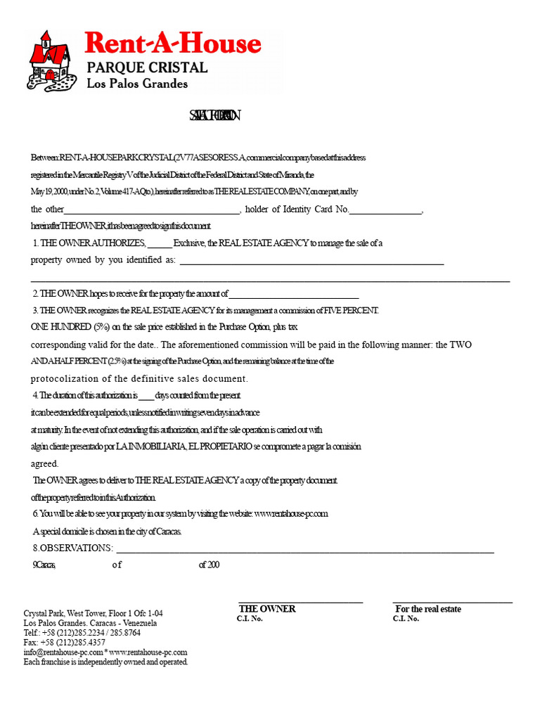 Sales Authorization | PDF
