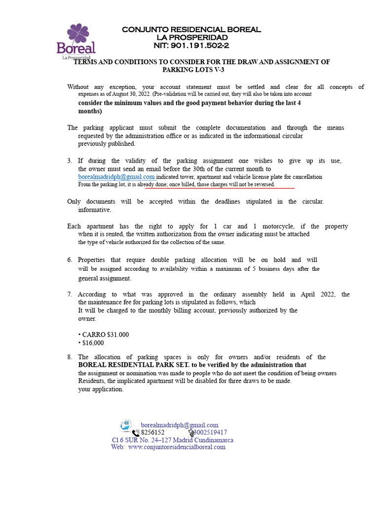Parking Application Forms | PDF | Parking | Parking Lot