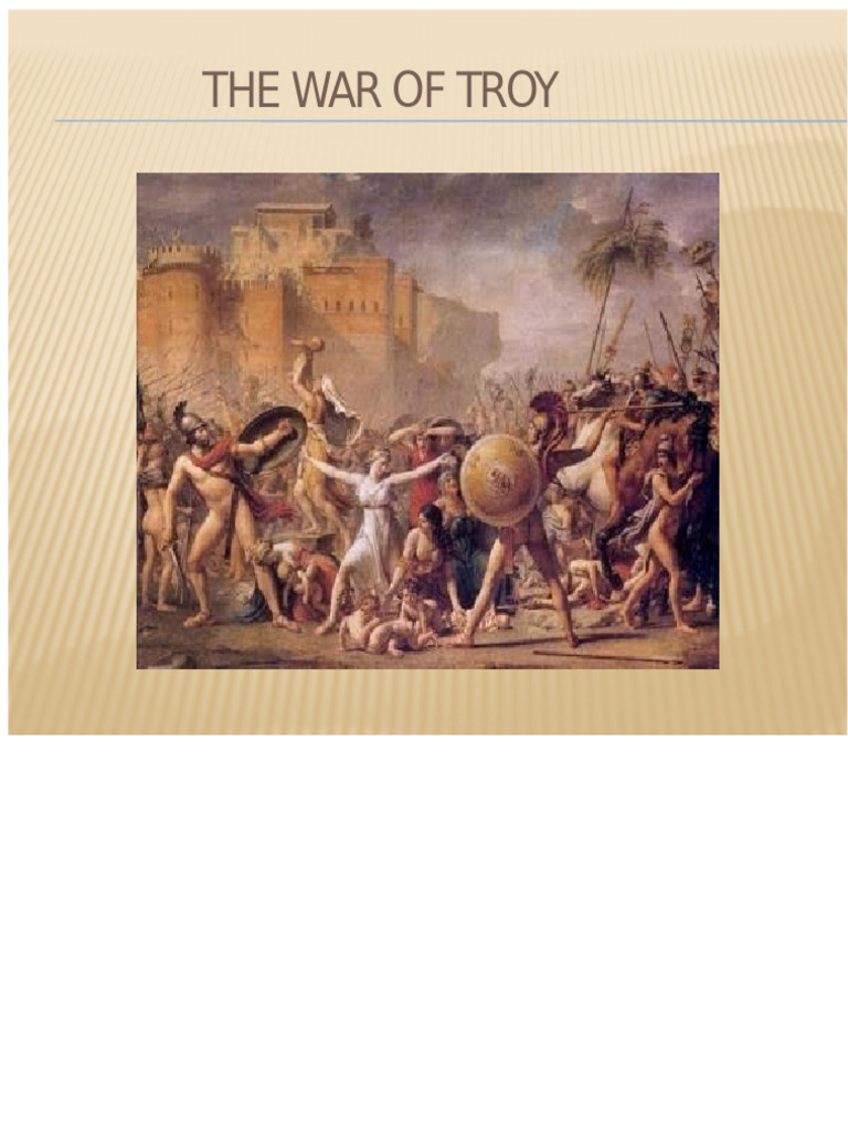 The Trojan War | PDF | Trojan War | Agamemnon