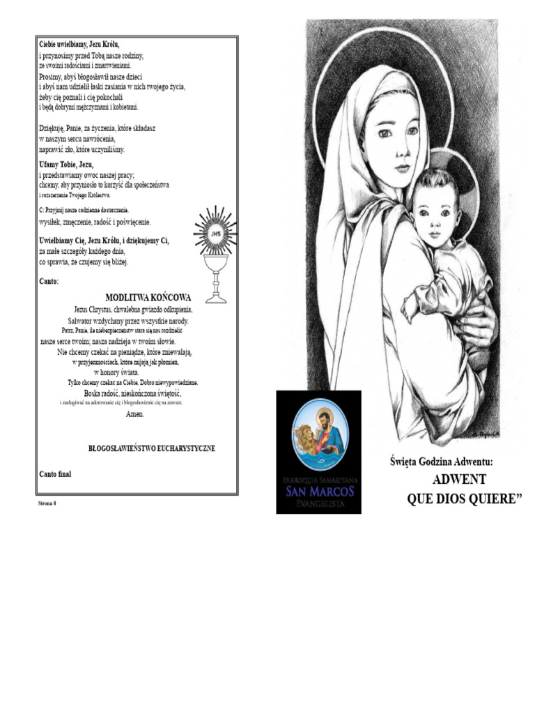 Święta Godzina Adwentu | PDF