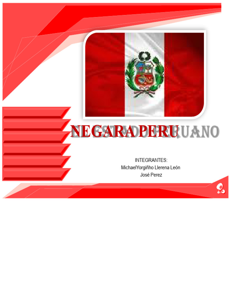 Struktur dan Ciri Negara Peru | PDF